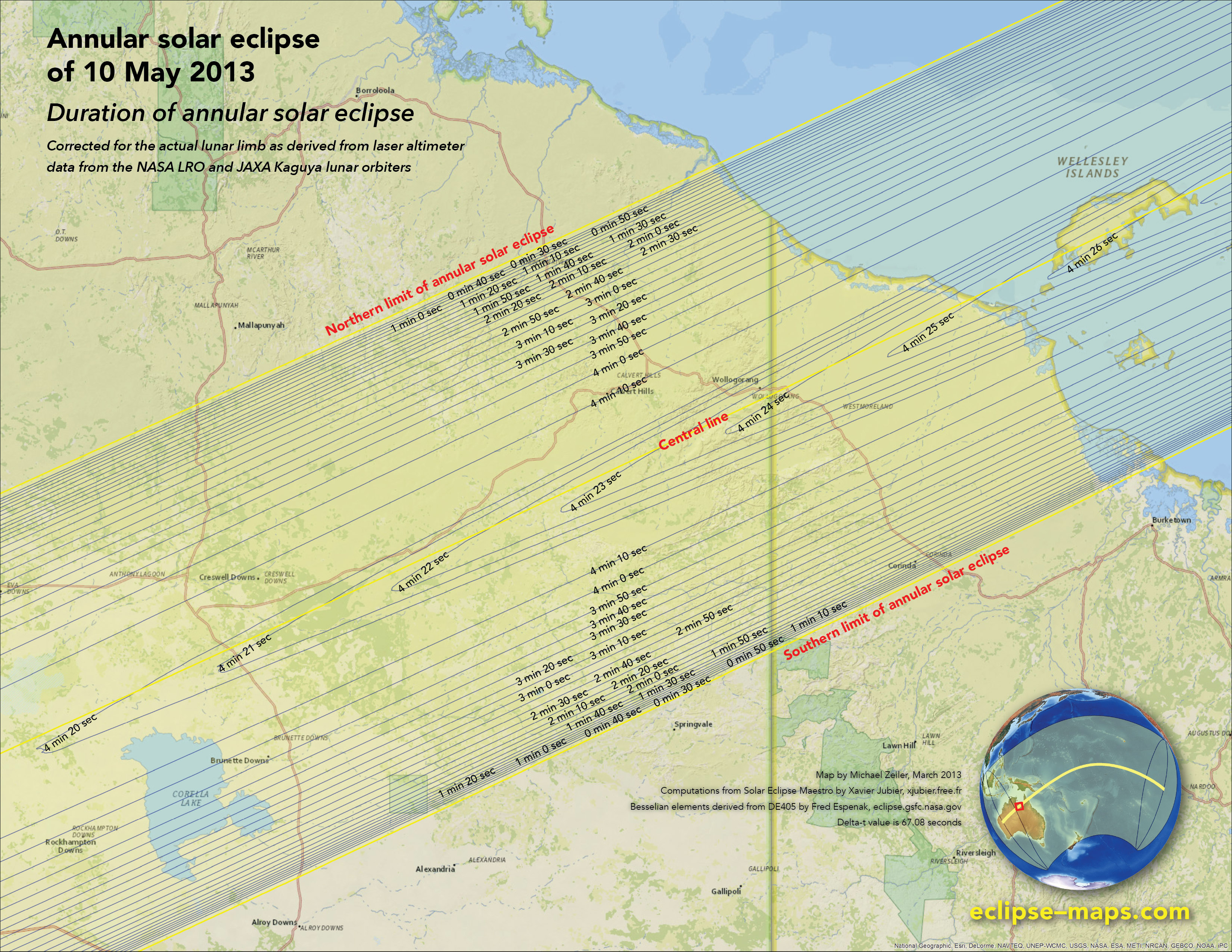 Annular solar eclipse of 2013 May 10
