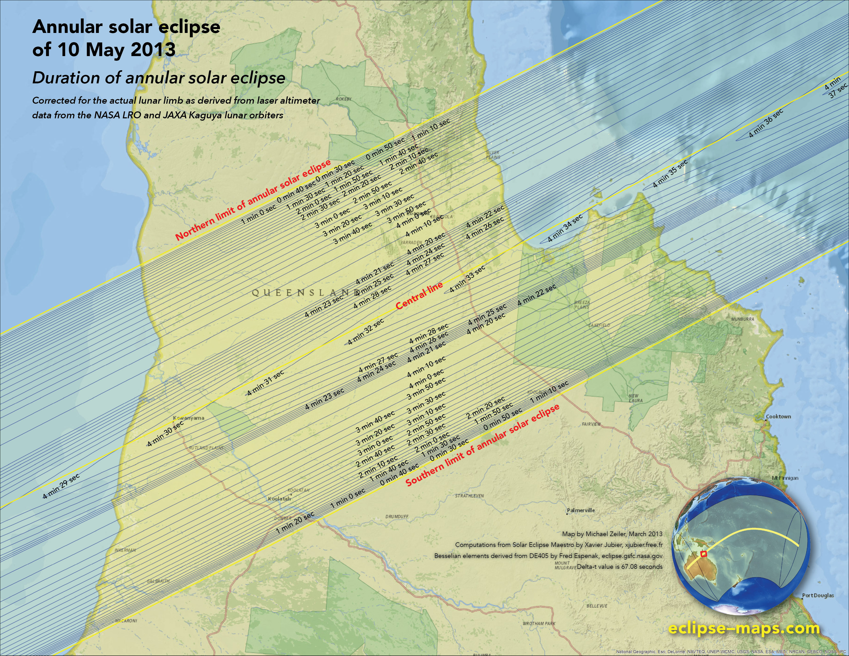 Annular solar eclipse of 2013 May 10