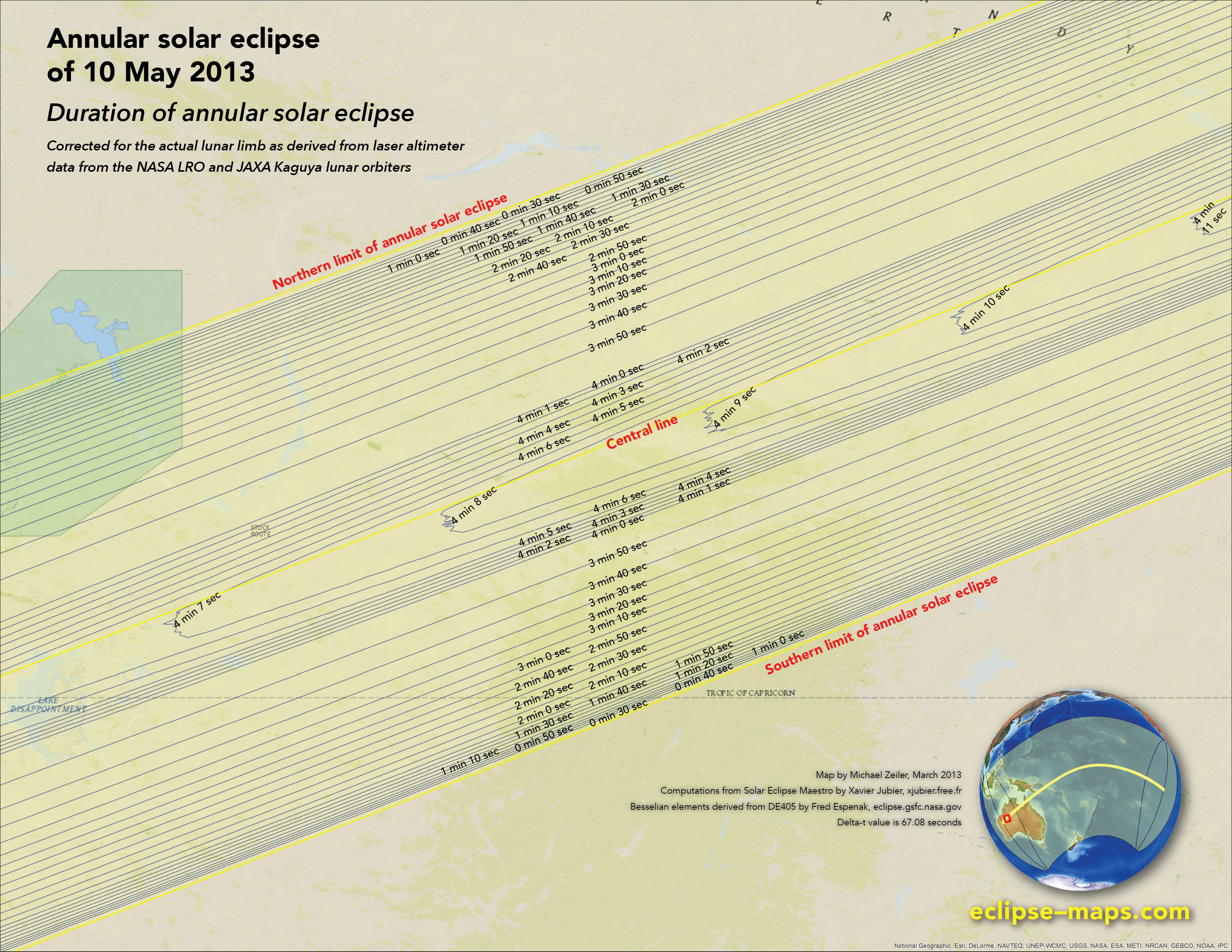 Annular solar eclipse of 2013 May 10