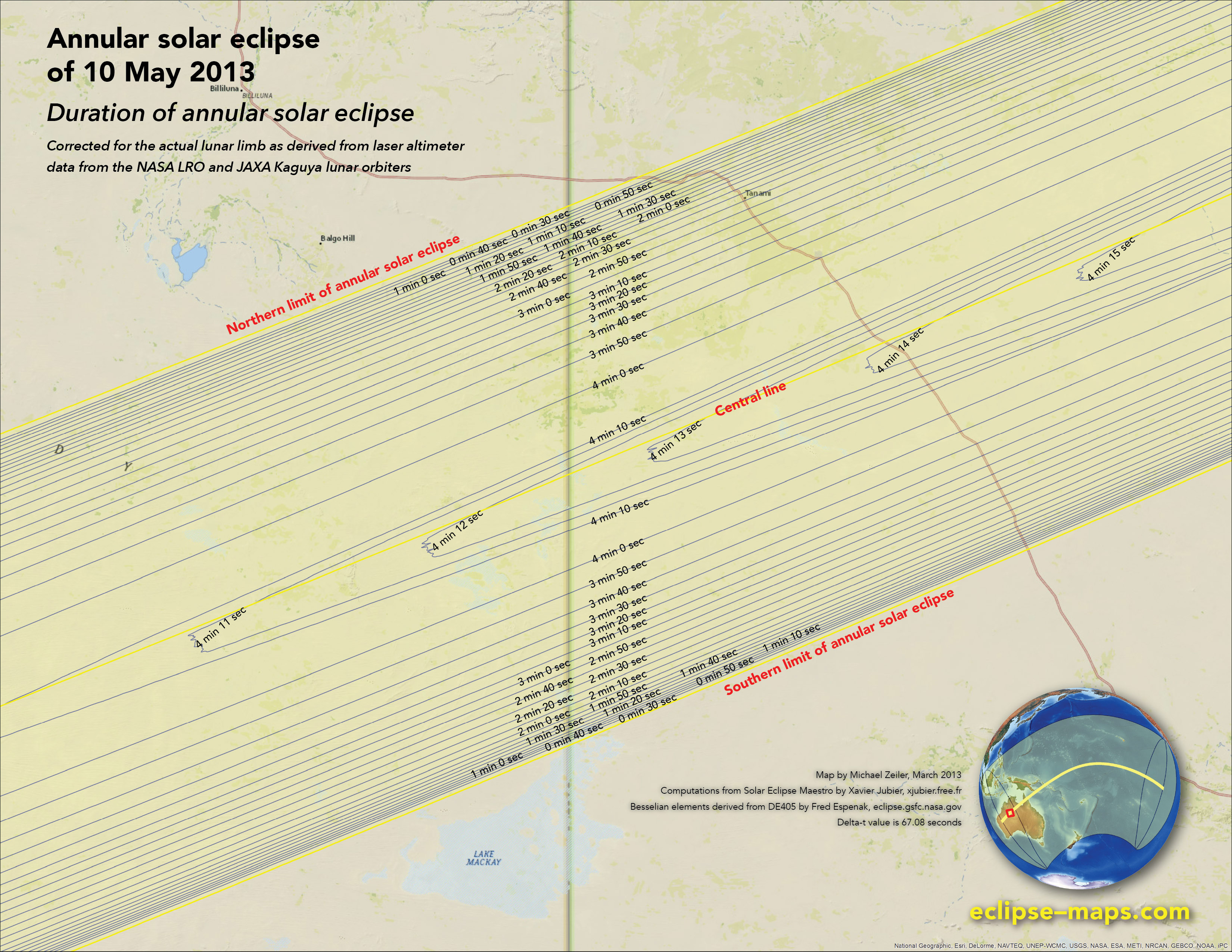 Annular solar eclipse of 2013 May 10