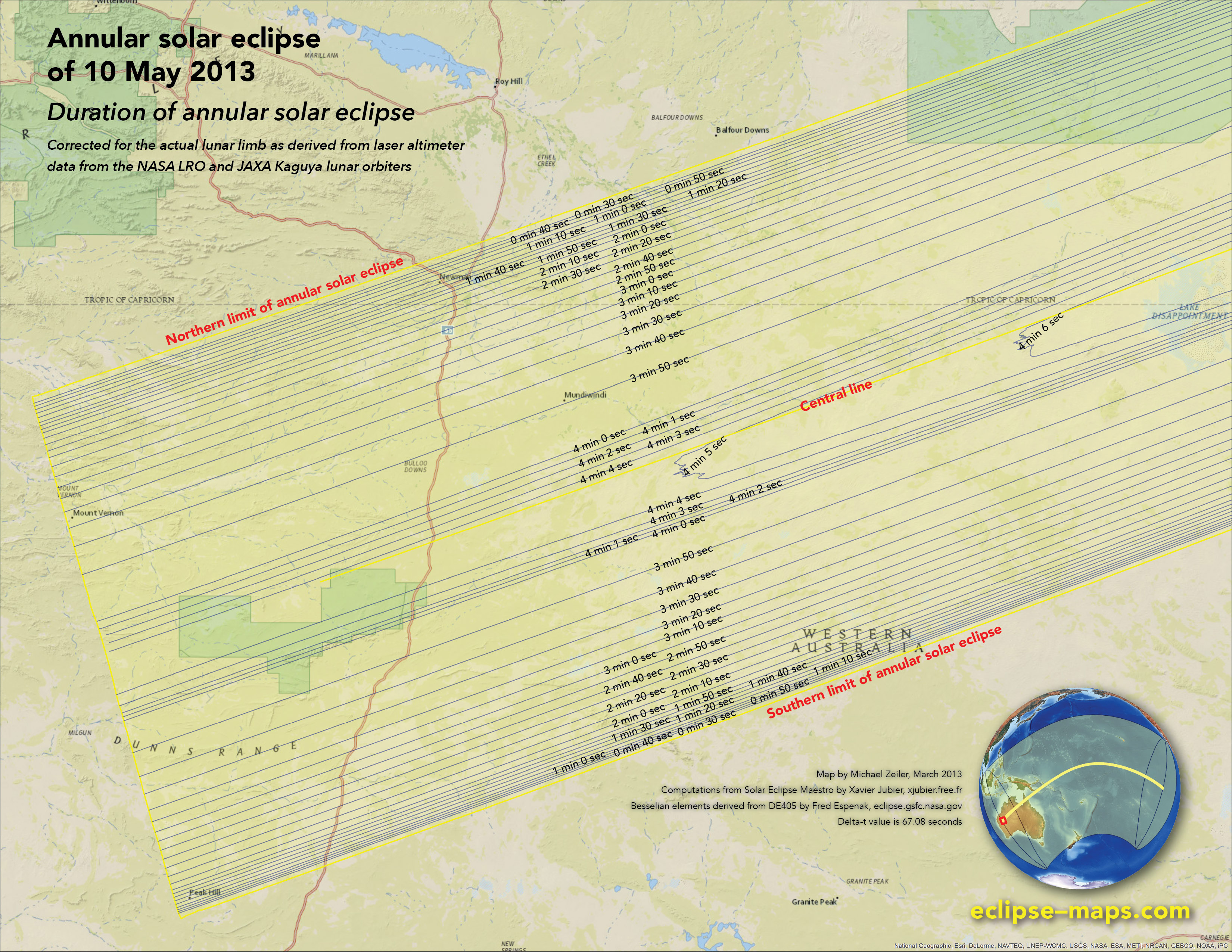 Annular solar eclipse of 2013 May 10